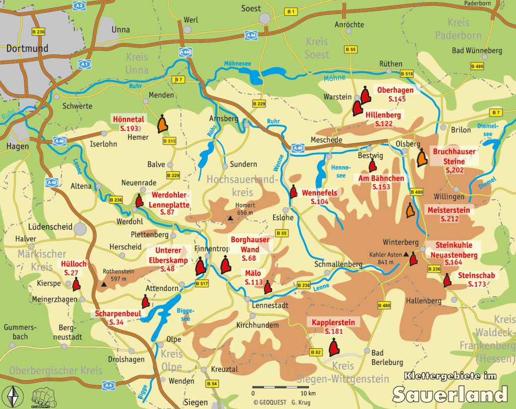Neuauflage des Sauerland-Kletterführers ab Mitte Februar erhältlich ...